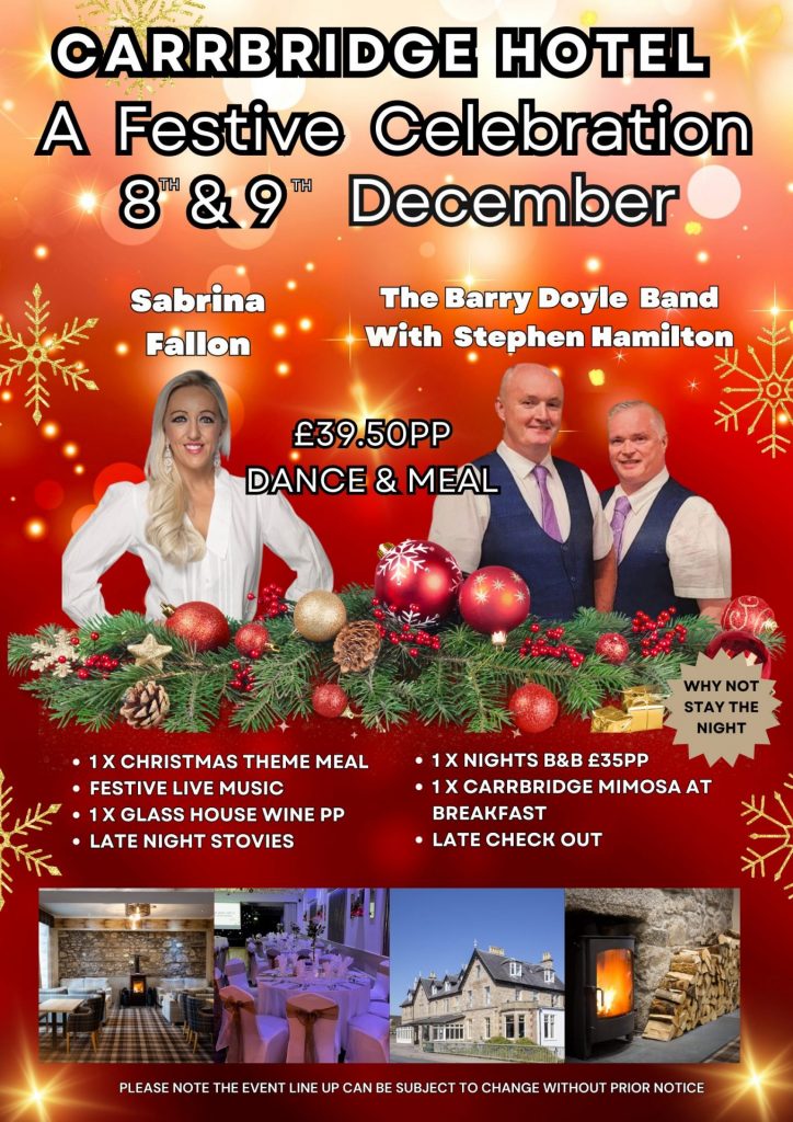 Upcoming Events – Carrbridge Hotel